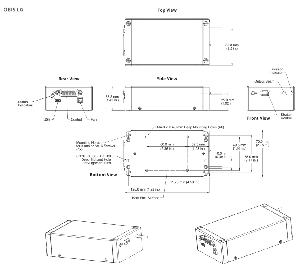 OBIS LG / XT系列激光器 – 上海彩萤科技有限公司